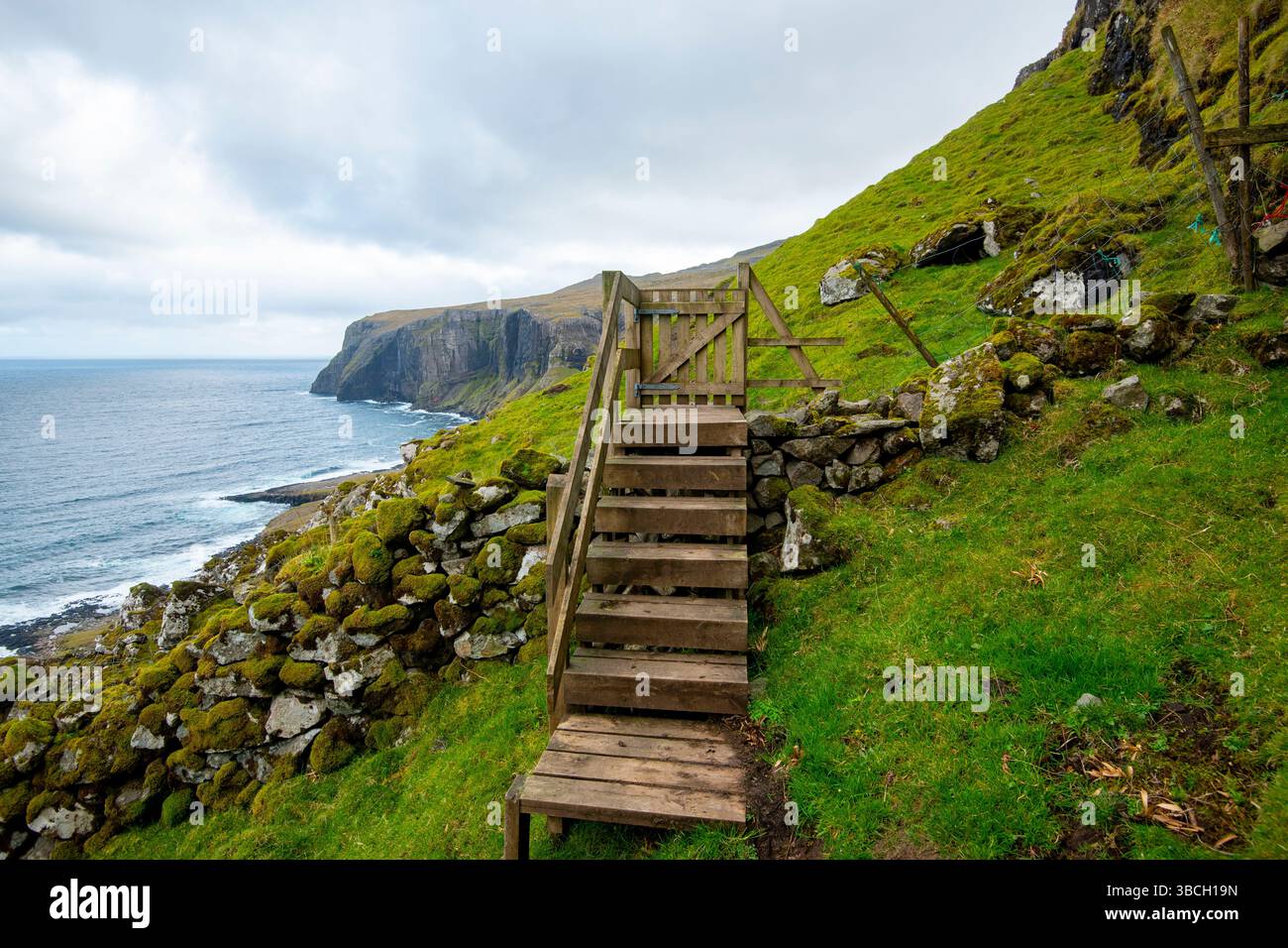 Hvannhagi Hike on Suduroy Island - Faroe Islands Stock Photo - Alamy