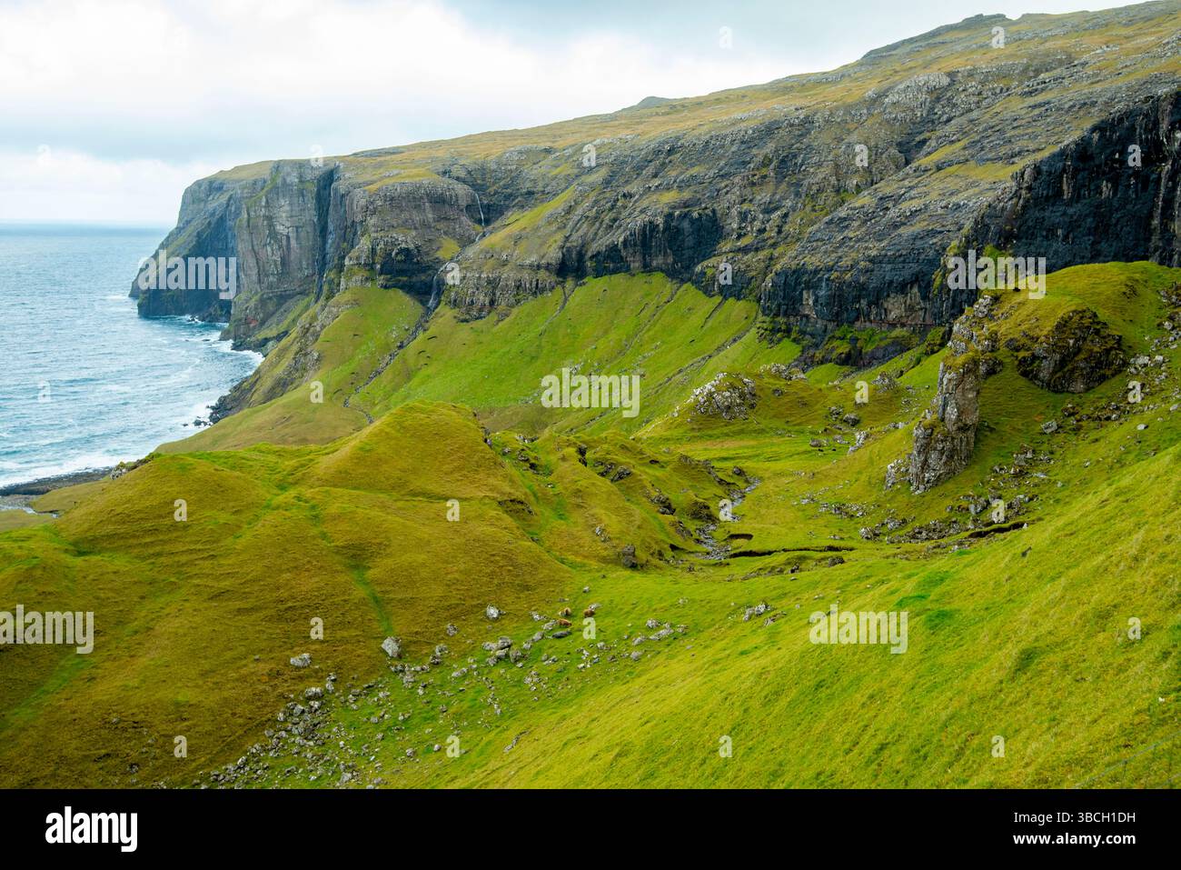 Hvannhagi Hike on Suduroy Island - Faroe Islands Stock Photo - Alamy