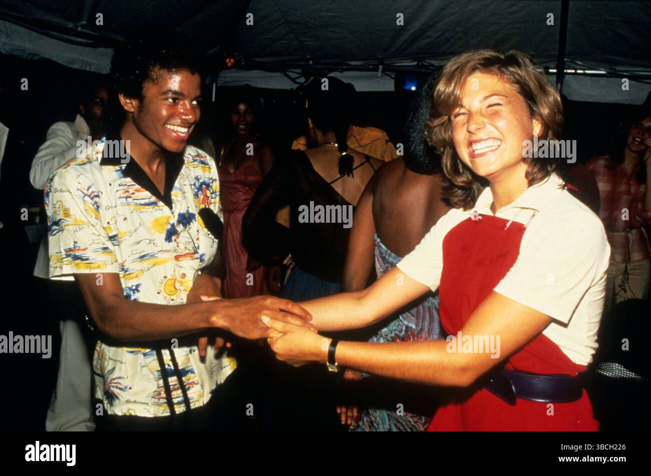 Michael Jackson and Tatum O'Neal Stock Photo - Alamy