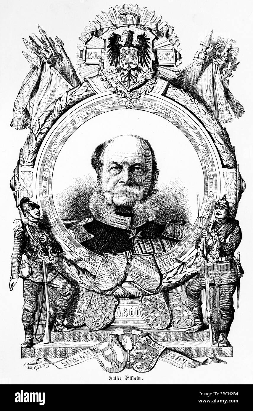 Portrait in a laurel wreath, Wilhelm Friedrich Ludwig of Prussia ...