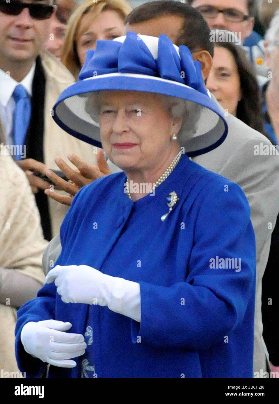 HRH Queen Elizabeth II at The Royal Windsor Cup Final held at the ...