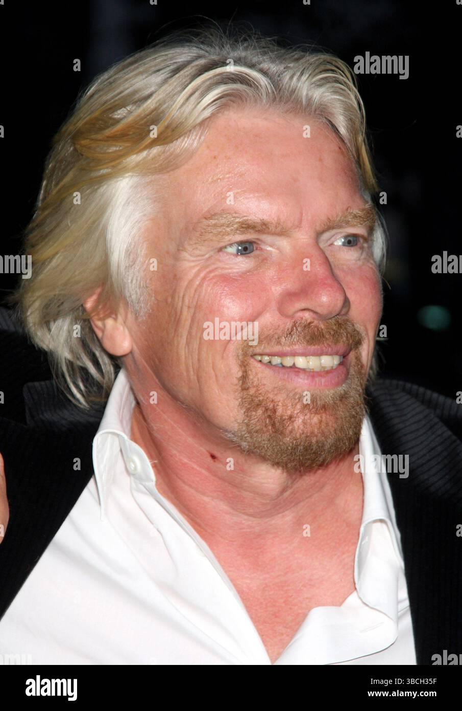 Richard Branson at the Virgin Atlantic 25th Anniversary Party in New ...