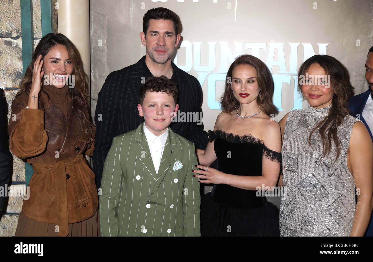 May 19, 2025, New York, New York, USA: Actors EIZA GONZALEZ, JOHN ...