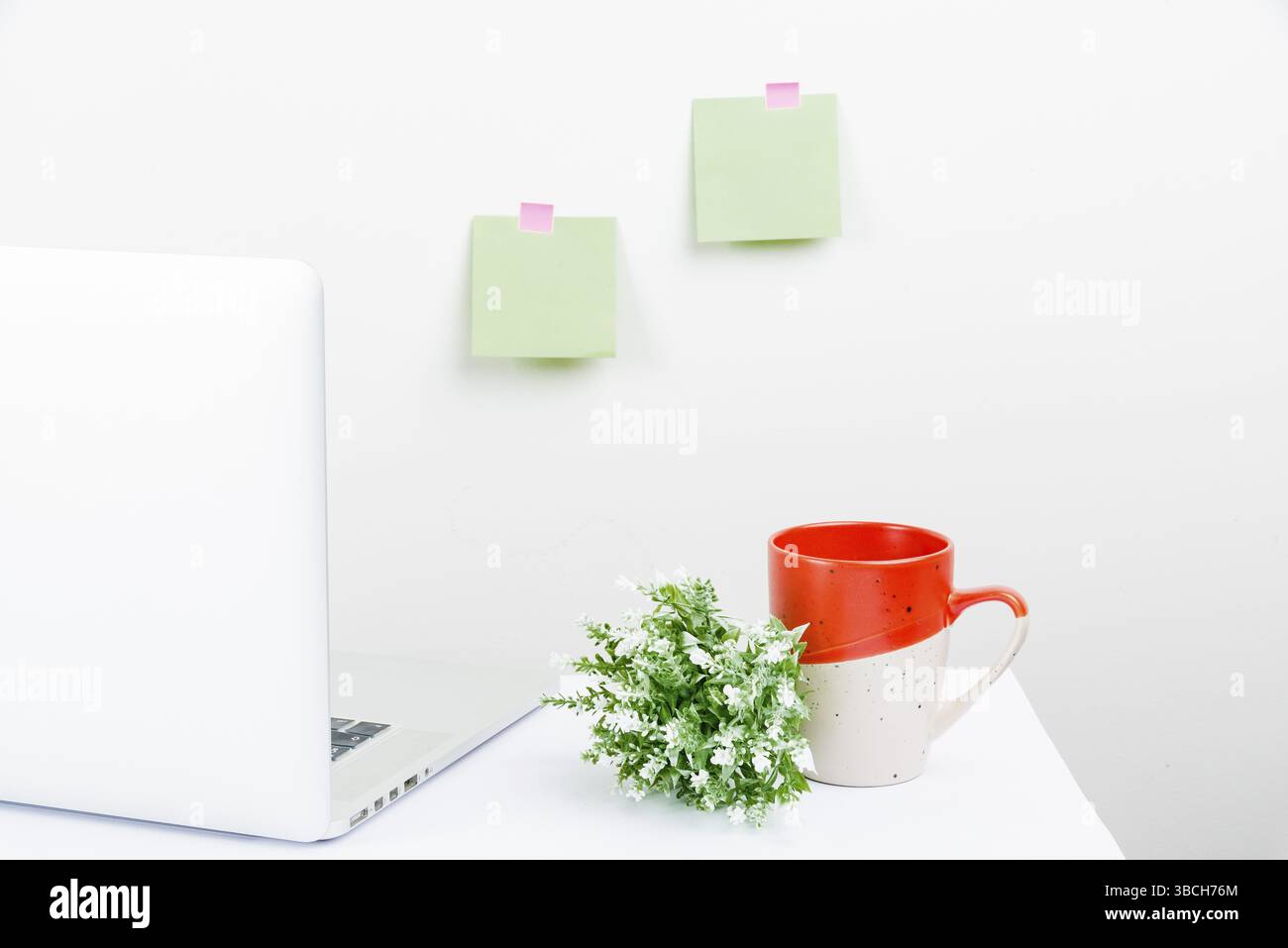 Tidy Workspace Setup, Writing Desk Tools Equipment, Smart Office Stock ...