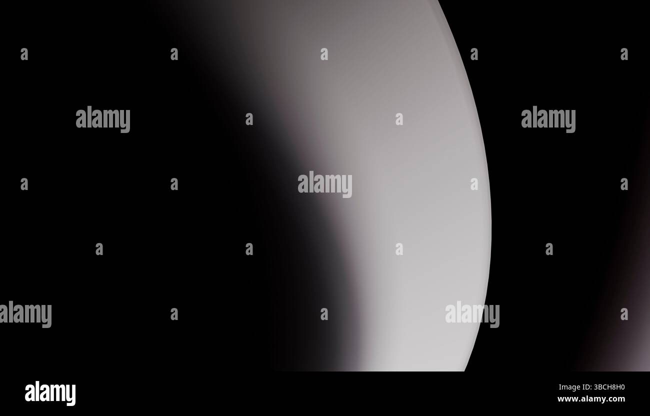 Abstract black and white gradient creating a smooth curved transition ...