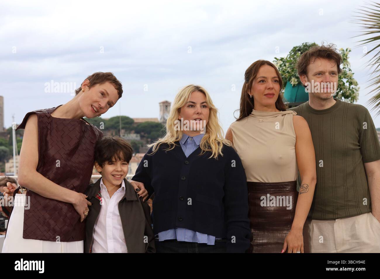 Cannes, France. 20th May, 2025. Vicky Krieps, Viggo Ferreira-Redier ...