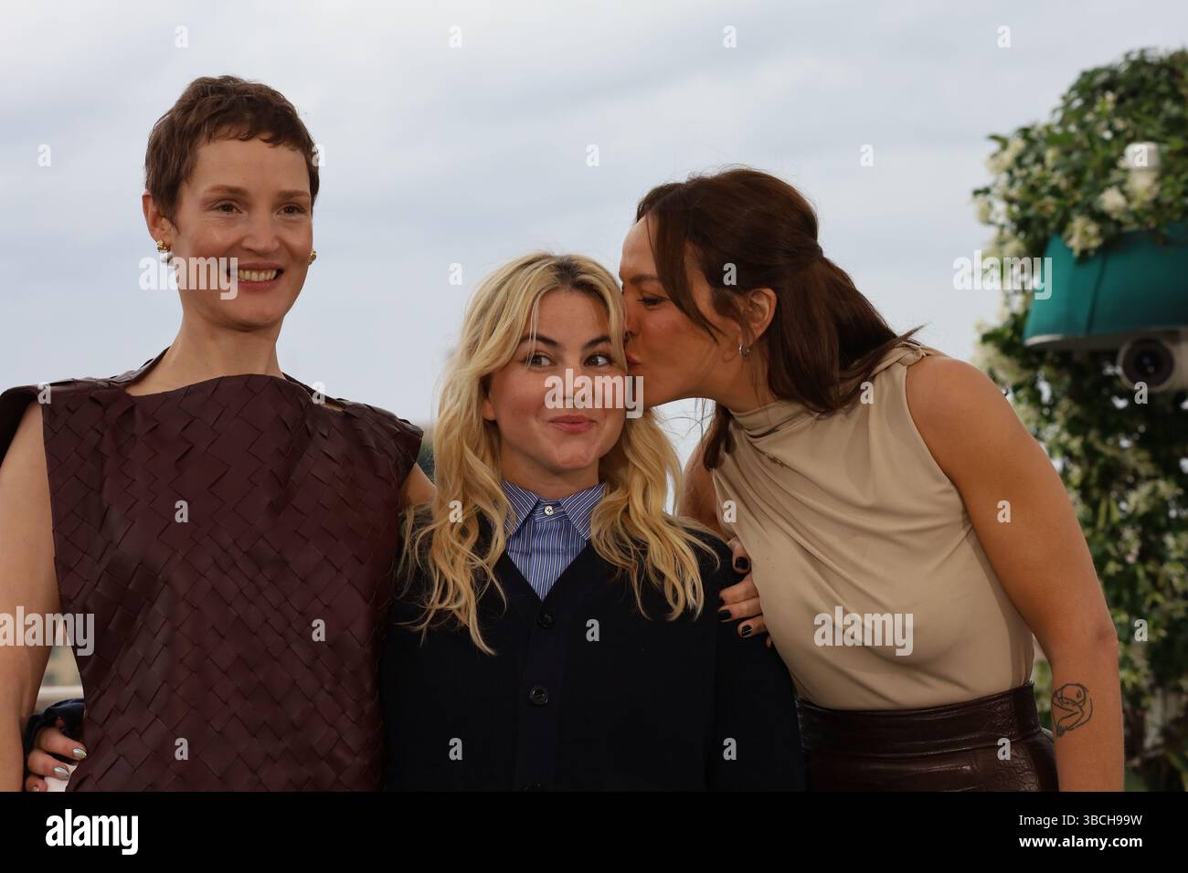 Cannes, France. 20th May, 2025. Vicky Krieps, Anna Cazenave Cambe and ...