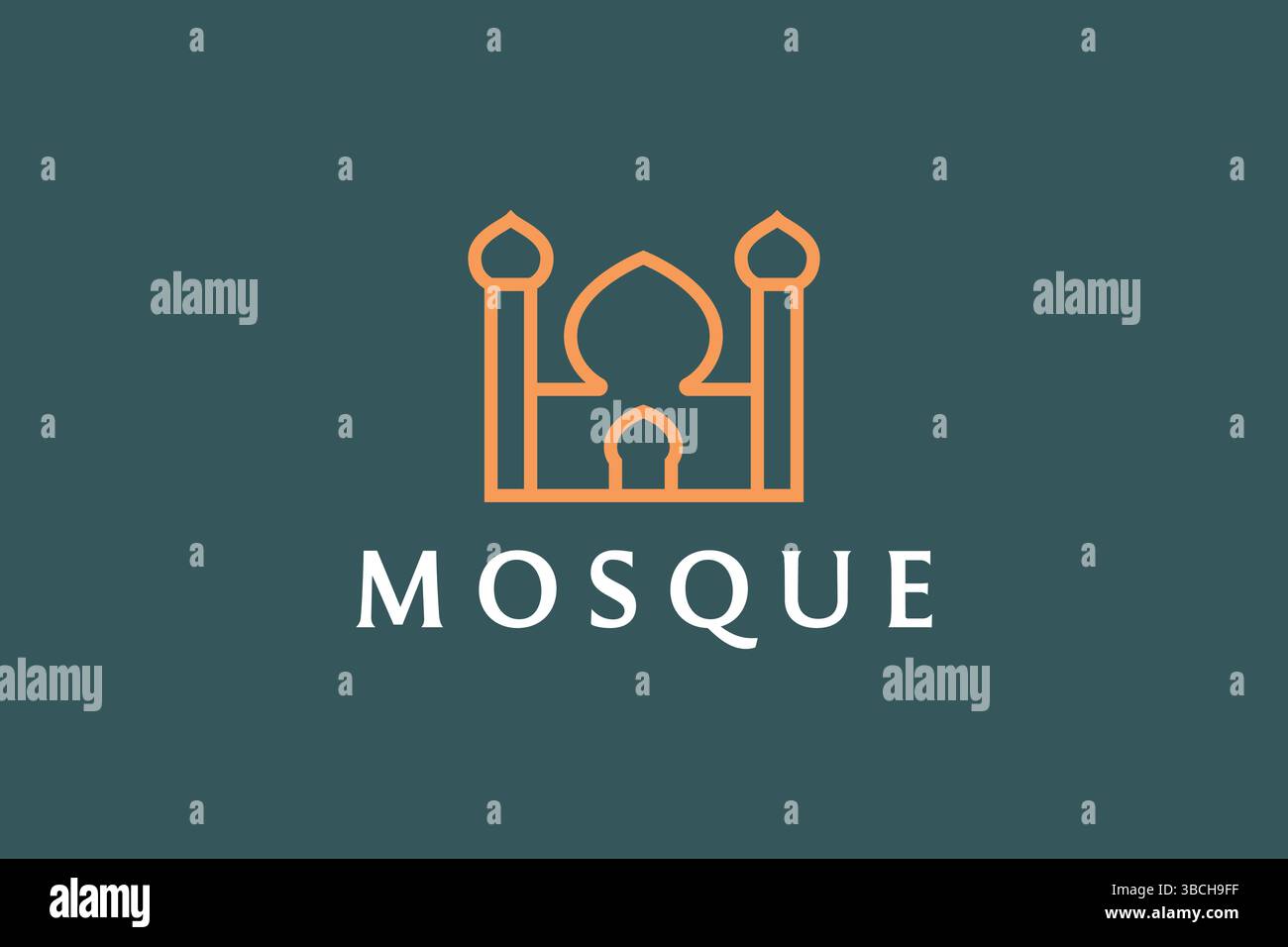 Islamic masjid moslem mosque Stock Vector Images - Alamy