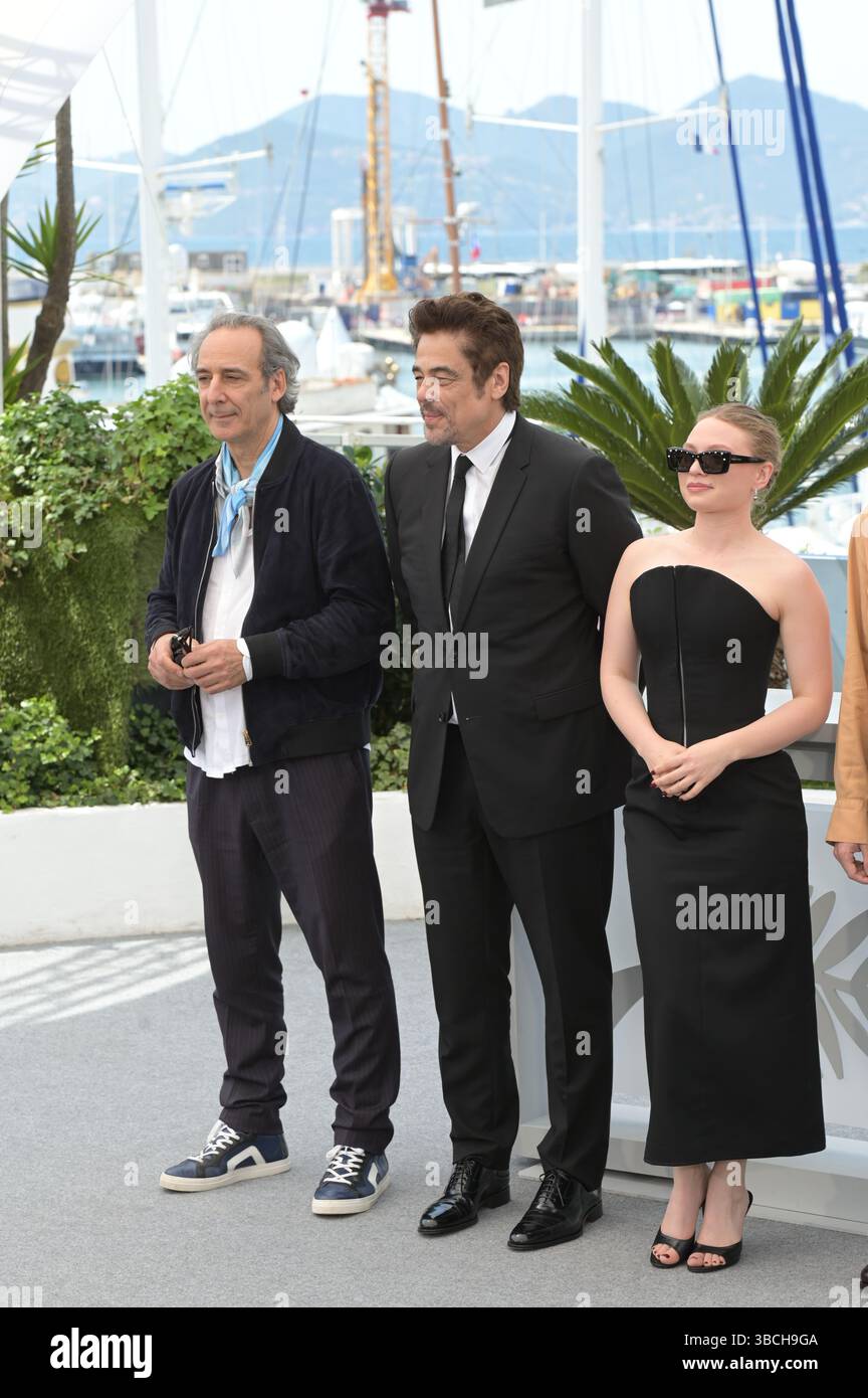 Cannes, France. 19th May 2025. THE PHOENICIAN SCHEME photocall during ...