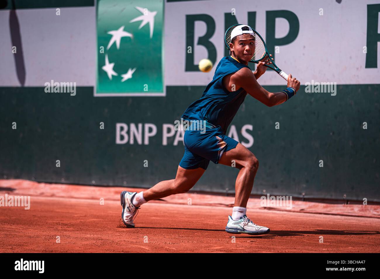 Li TU of Australia during the qualifying of the Roland-Garros 2025 ...