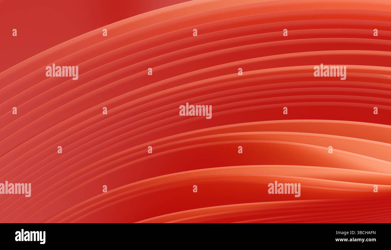 Abstract red lines and curves create a dynamic and flowing background ...