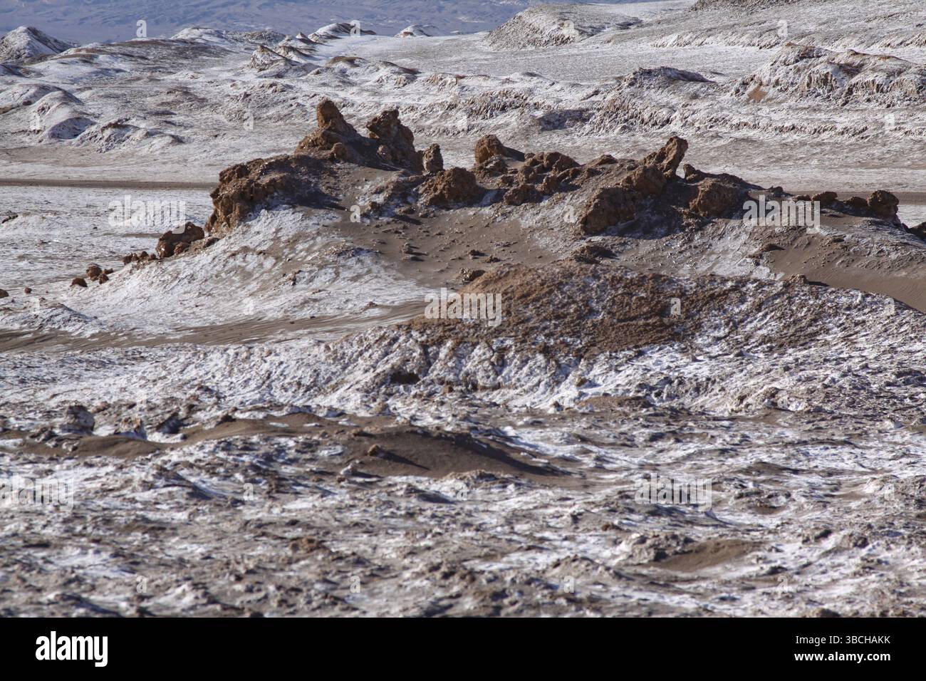 Fake surface of moon in Atacama Desert Stock Photo - Alamy