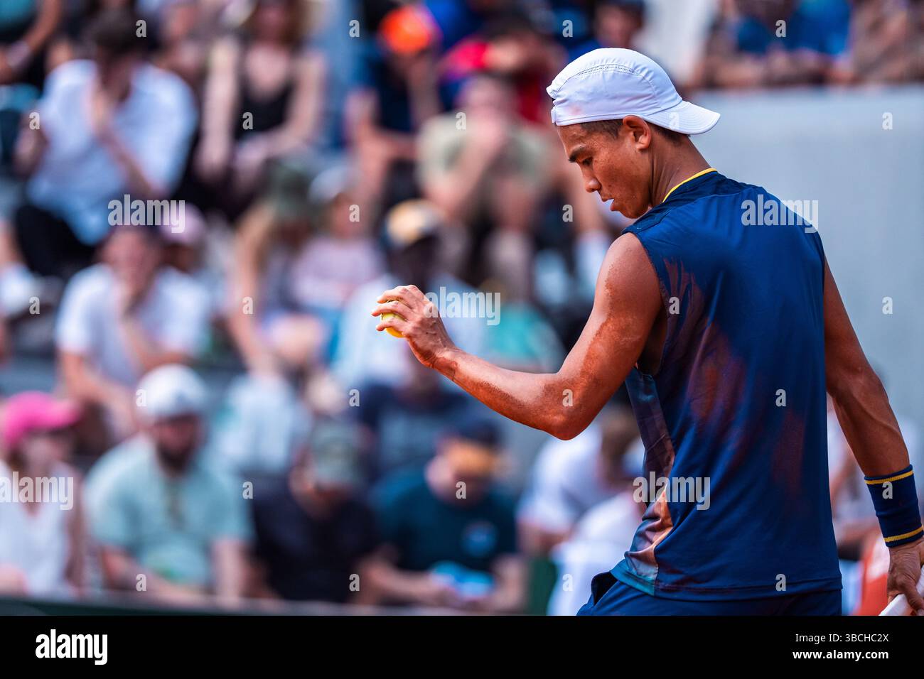 Li TU of Australia during the qualifying of the Roland-Garros 2025 ...