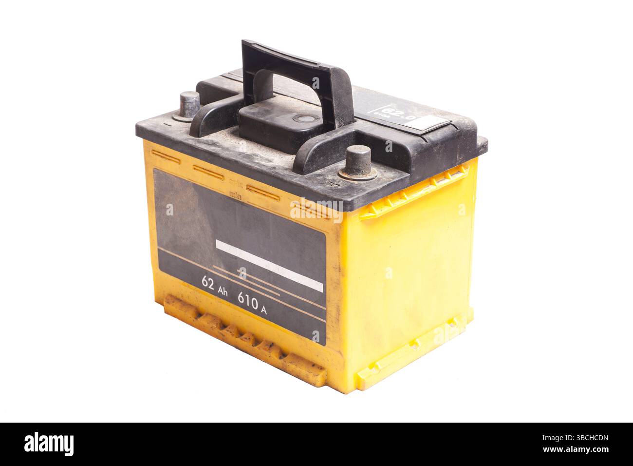 Closeup Old Car battery expire Stock Photo - Alamy
