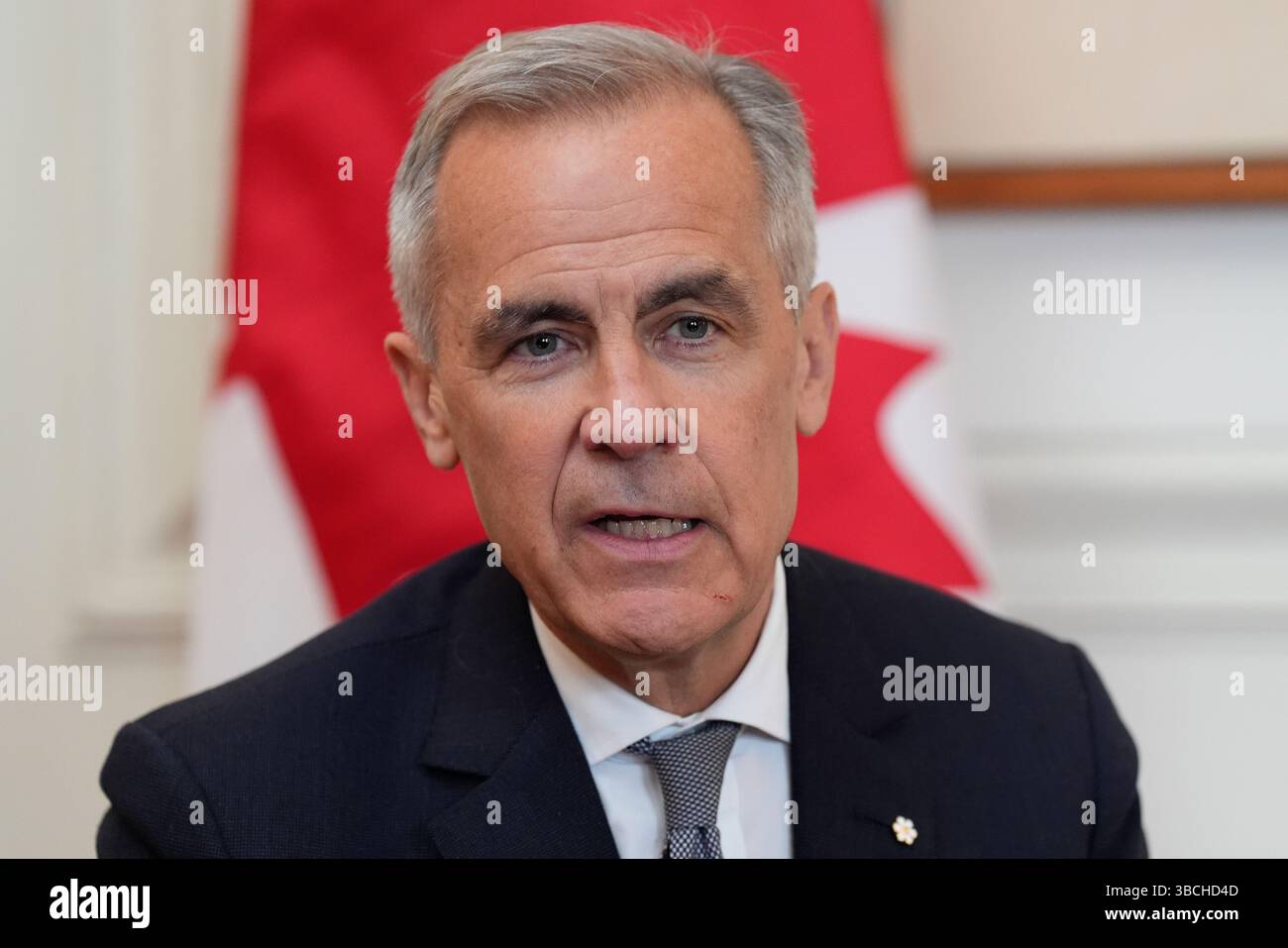 Rome, Italy. 17th May, 2025. Prime Minister Mark Carney is pictured ...