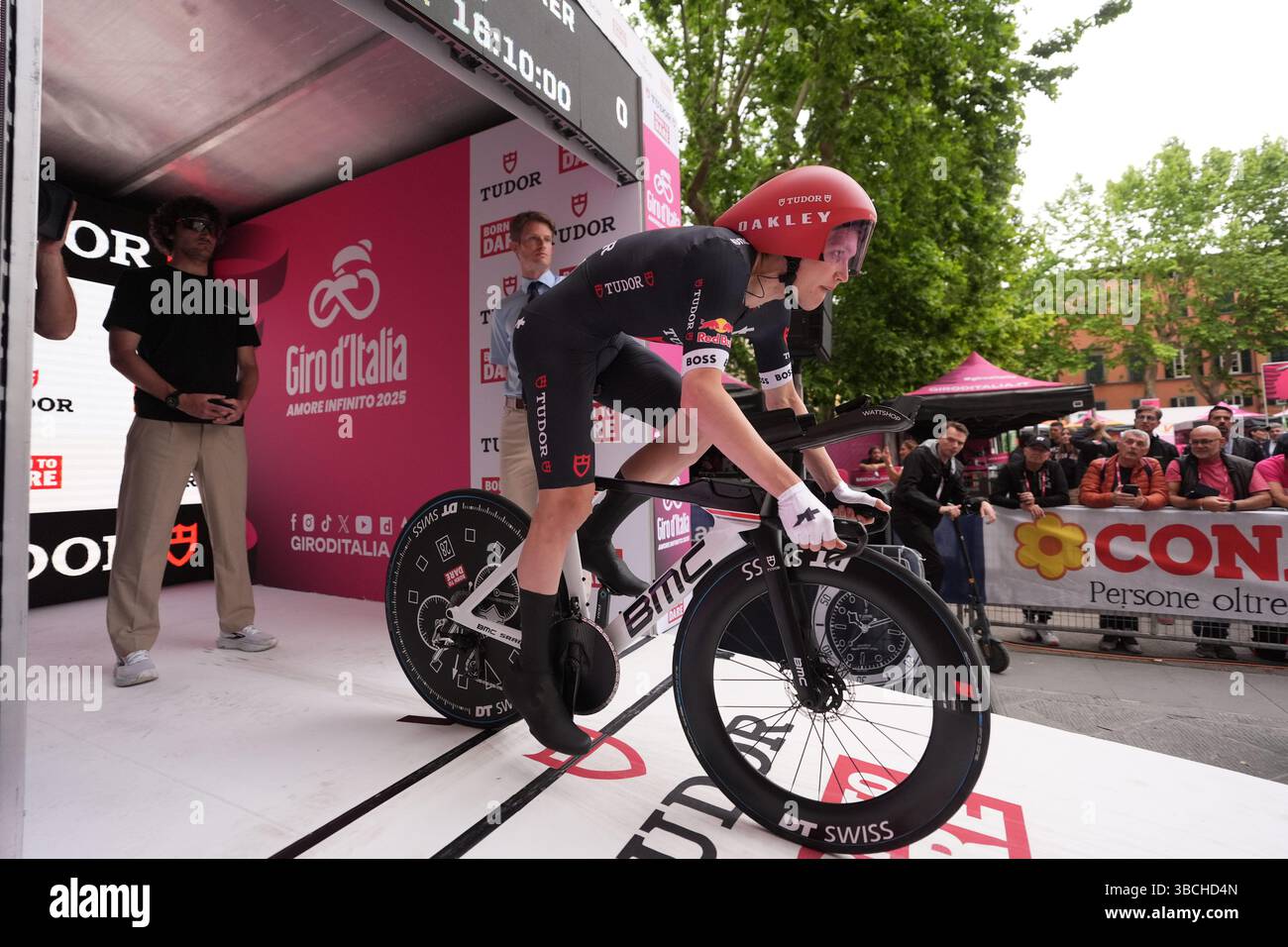Lucca, Italy. 20th May, 2025. Storer Michael of Tudor Pro Cycling Team ...