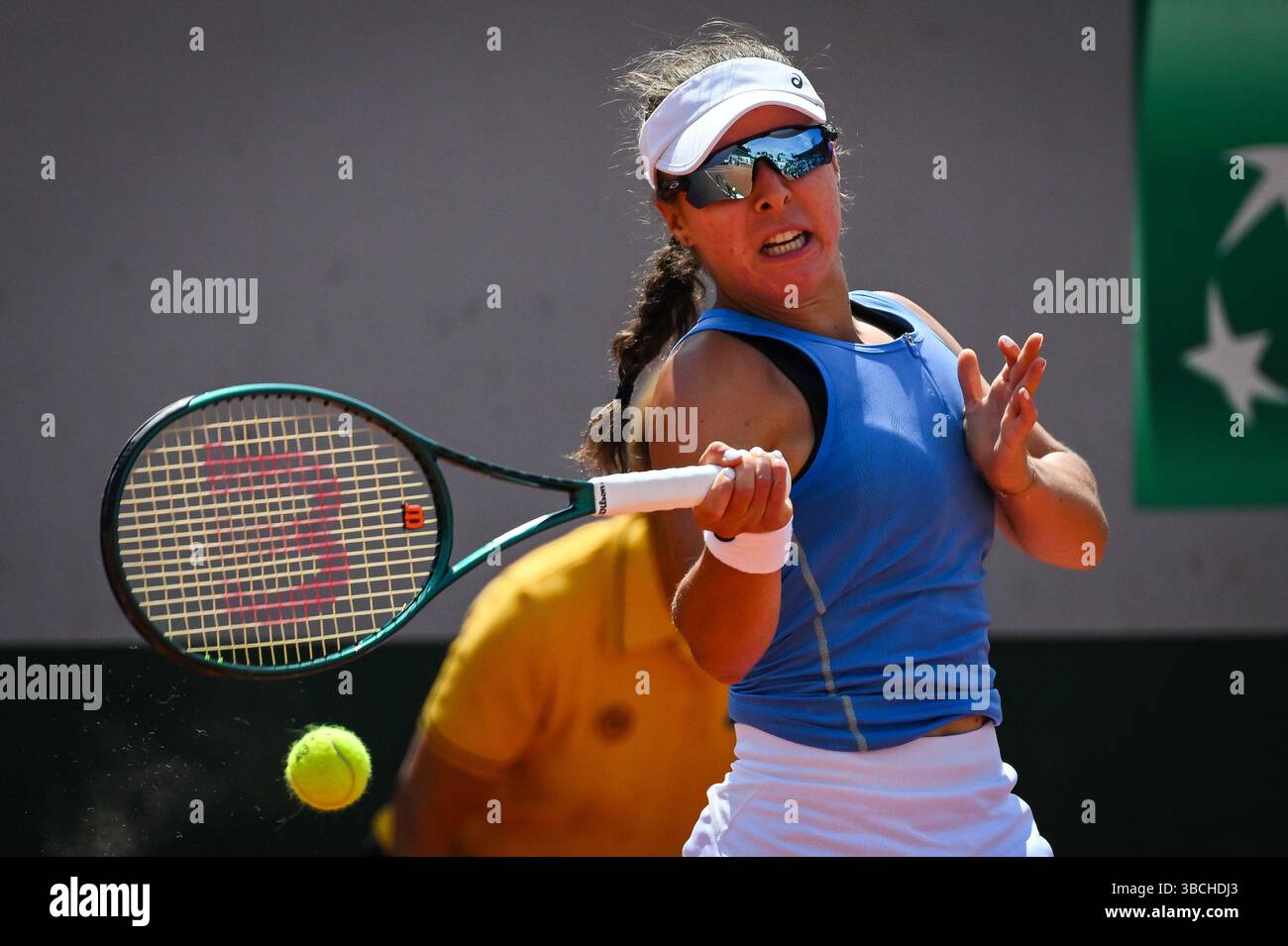 Cindy LANGLAIS of France during the second qualifying day of the Roland ...