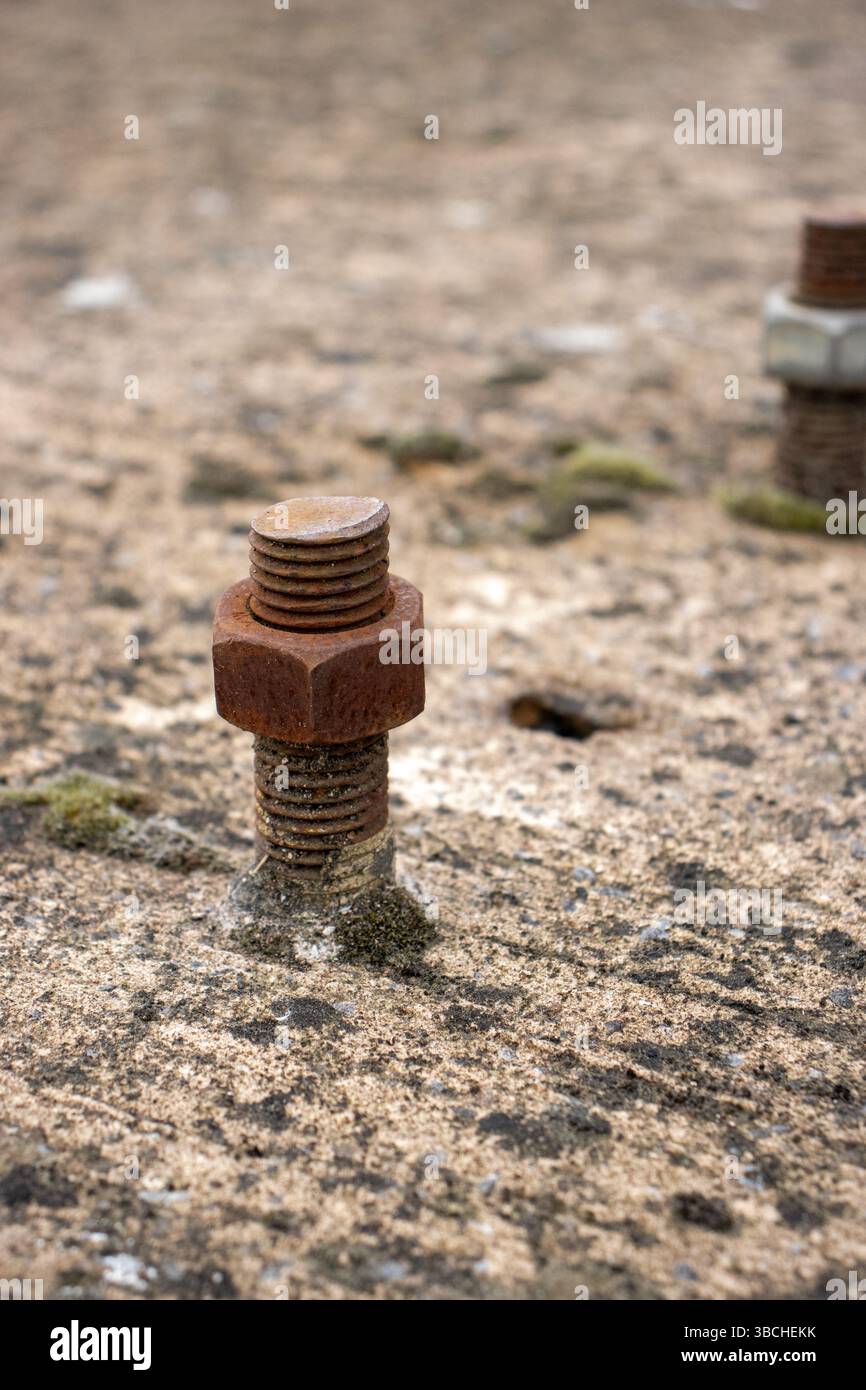 Macro bolt thread scratch hi-res stock photography and images - Alamy