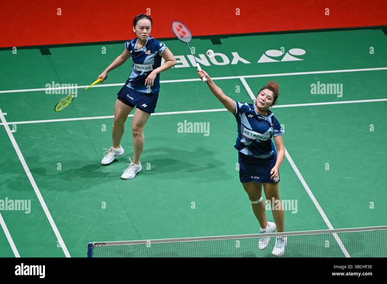Kuala Lumpur, Malaysia. 20th May, 2025. Go Pei Kee/Teoh Mei Xing (front ...