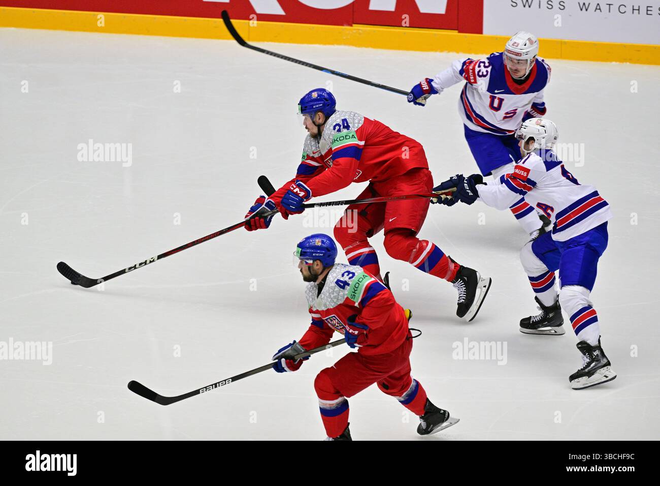 Herning, Denmark. 20th May, 2025. L-R Michael Spacek (CZE), Adam Klapka ...