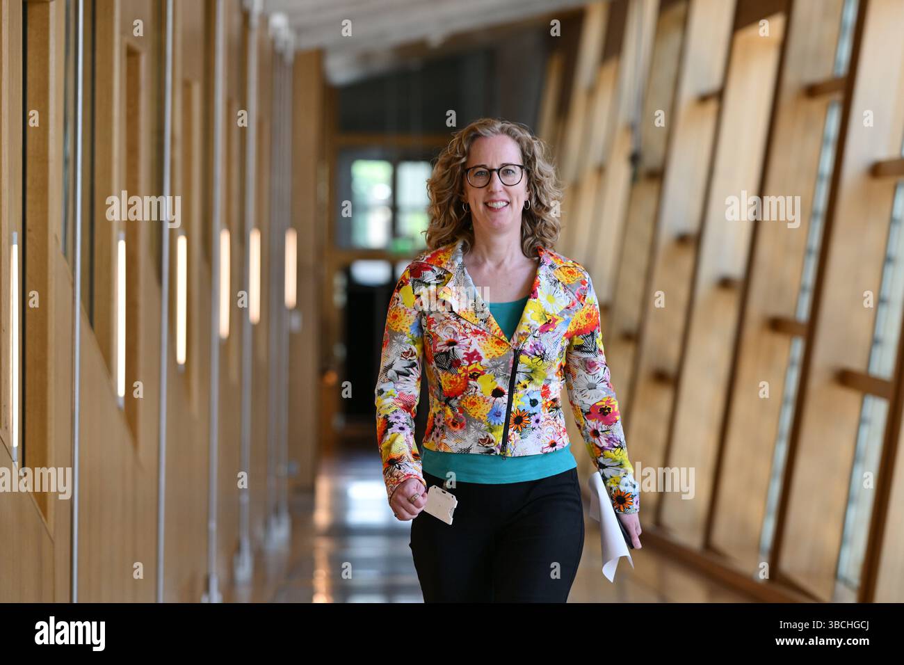 Edinburgh Scotland, UK 20 May 2025. Lorna Slater MSP at the Scottish ...