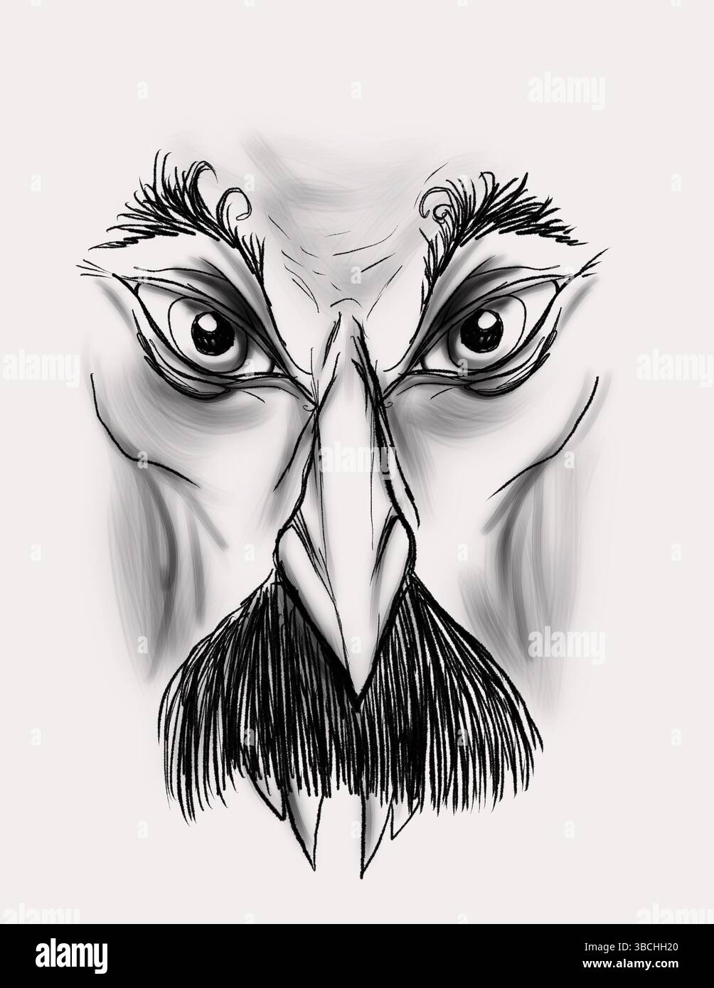 Nosferatu Vampire hand drawn illustration Stock Photo - Alamy