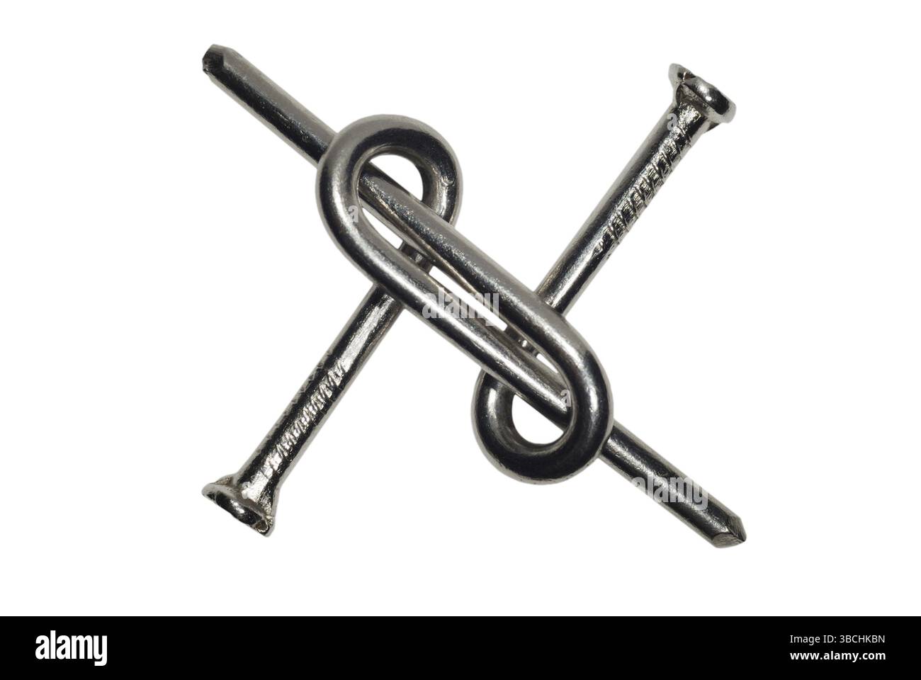 Twisted nails puzzle hi-res stock photography and images - Alamy