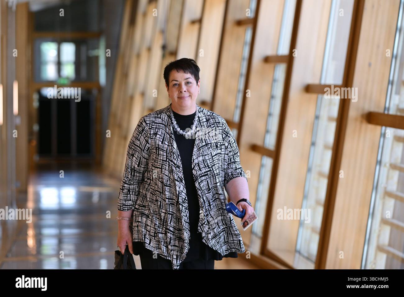 Edinburgh Scotland, UK 20 May 2025. Elena Whitham MSP at the Scottish ...