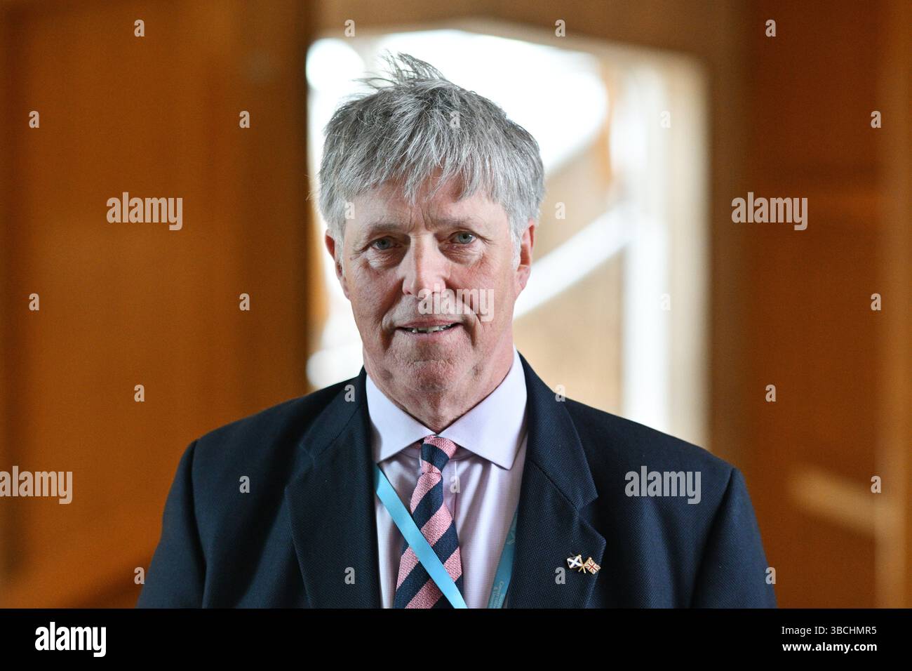 Edinburgh Scotland, UK 20 May 2025. Edward Mountain MSP at the Scottish ...