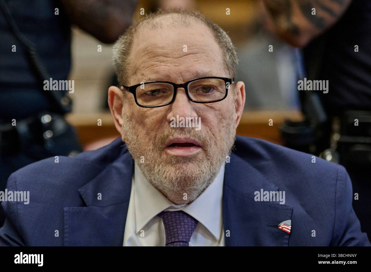 Harvey Weinstein appears in state court in Manhattan for his retrial on ...