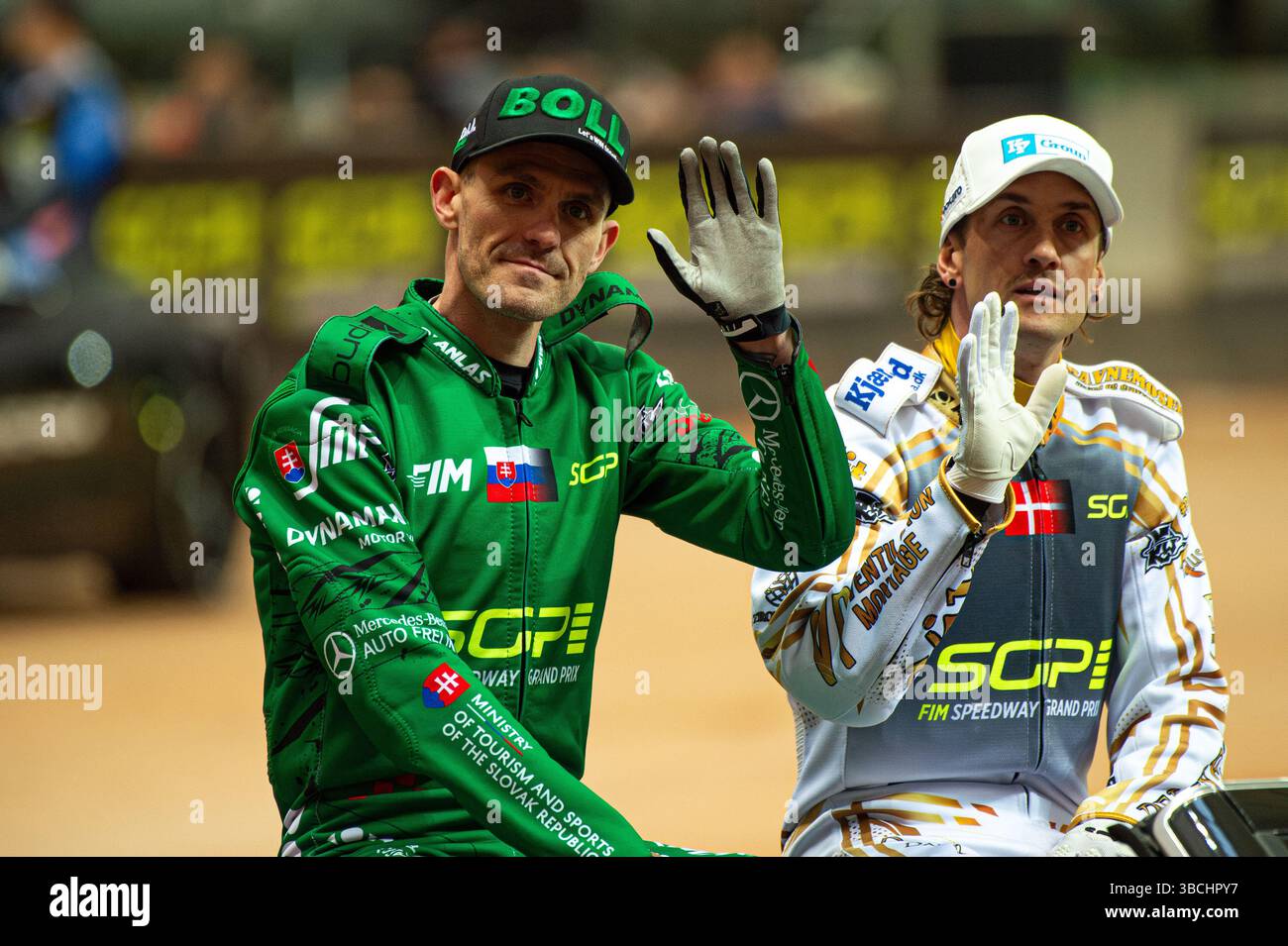 WARSZAWA, POLAND – MAY 17, 2025: Orlen Oil FIM Speedway Grand Prix of ...