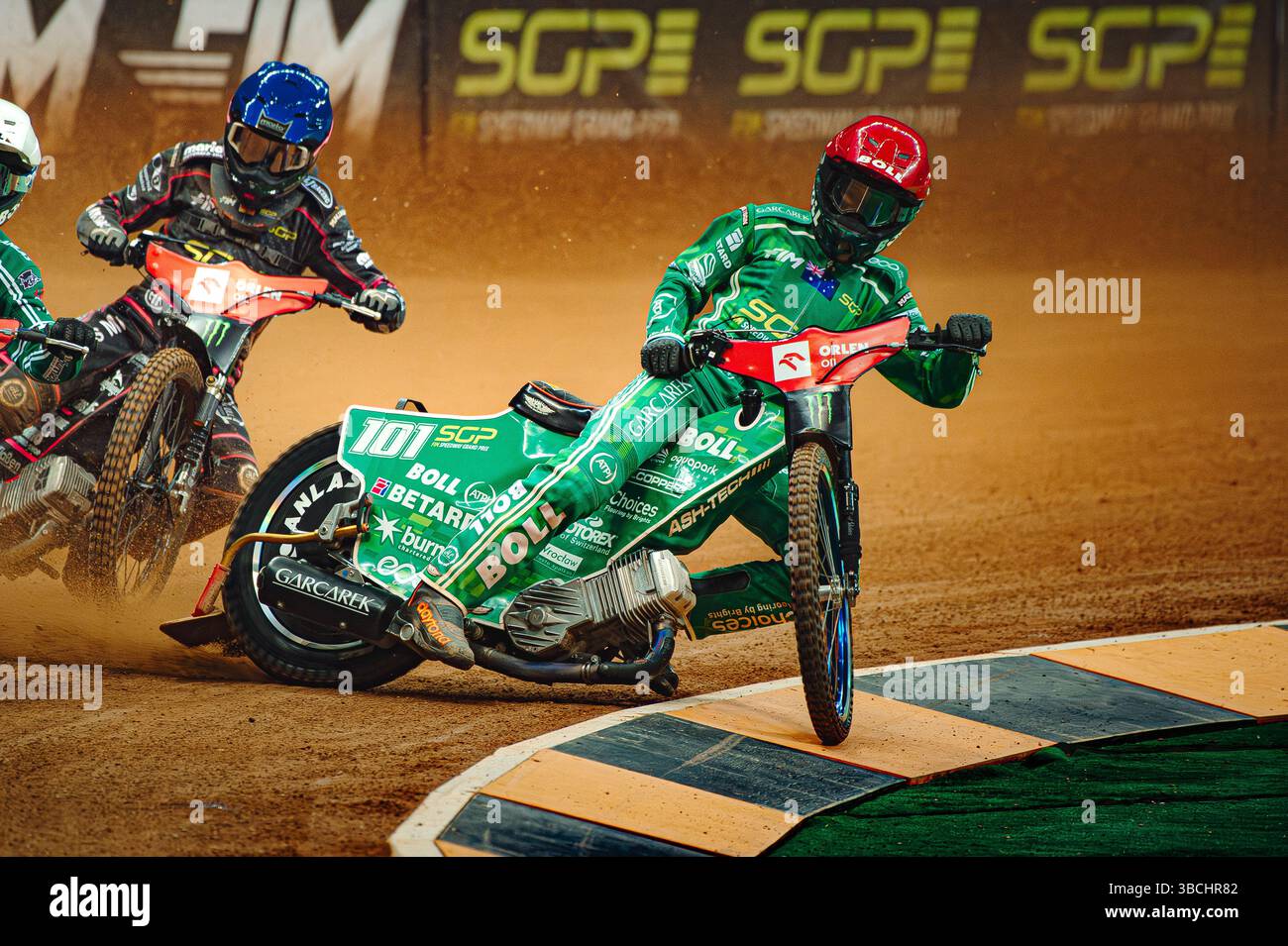 WARSZAWA, POLAND – MAY 17, 2025: Orlen Oil FIM Speedway Grand Prix of ...
