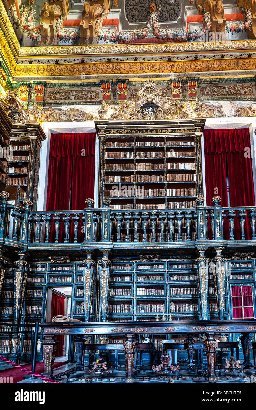 The Johannine Library, Biblioteca Joanina is a Baroque library situated ...