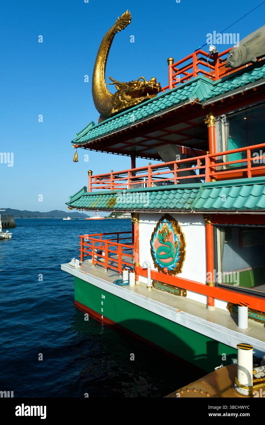 Toba Bay Cruise ship,Toba,Mie Prefecture,Japan,Asia Stock Photo - Alamy