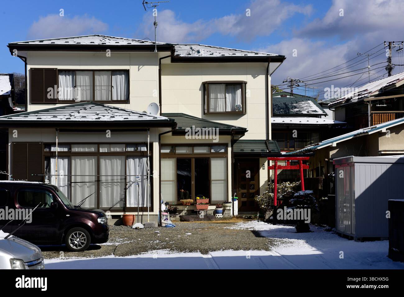 A house in Nikko,Japan,Asia Stock Photo - Alamy