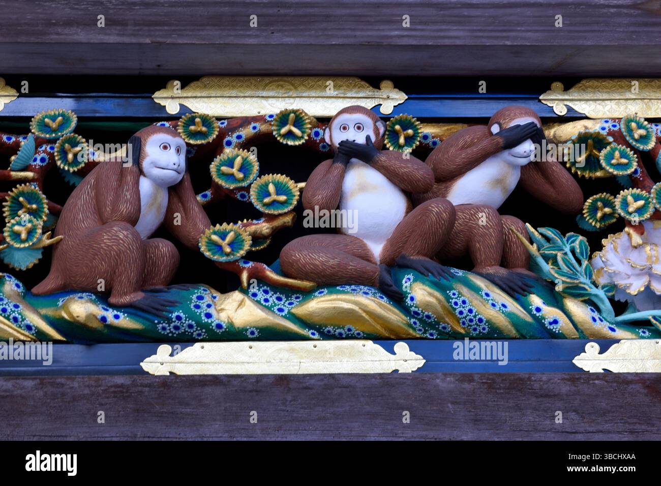 Nikko Toshogu Shrine,see no evil,hear no evil,speak no evil,three ...