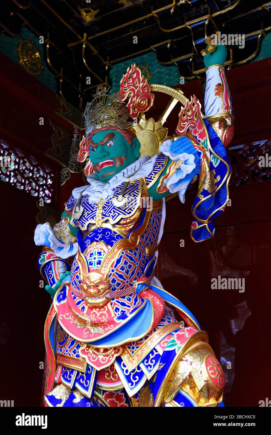 Statue of Divine God,Futarasan Shrine,Nikko,Tochigi Prefecture,Japan ...