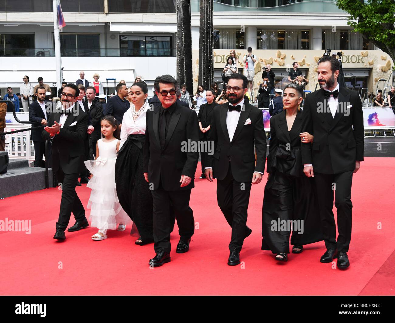 Cannes, Italy. 20th May, 2025. day 8 - red carpet of the film Un Simple ...