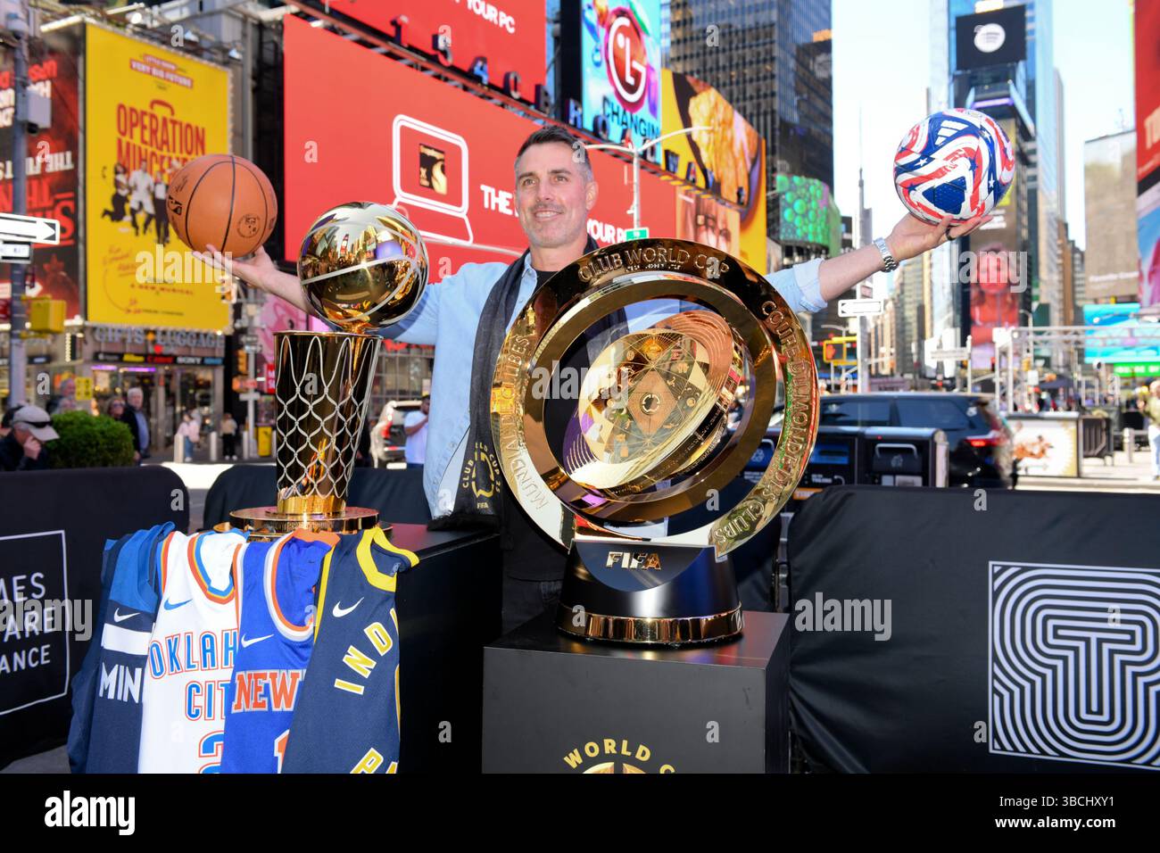 New York, USA. 20th May, 2025. Former USMNT Captain Carlos Bocanegra ...