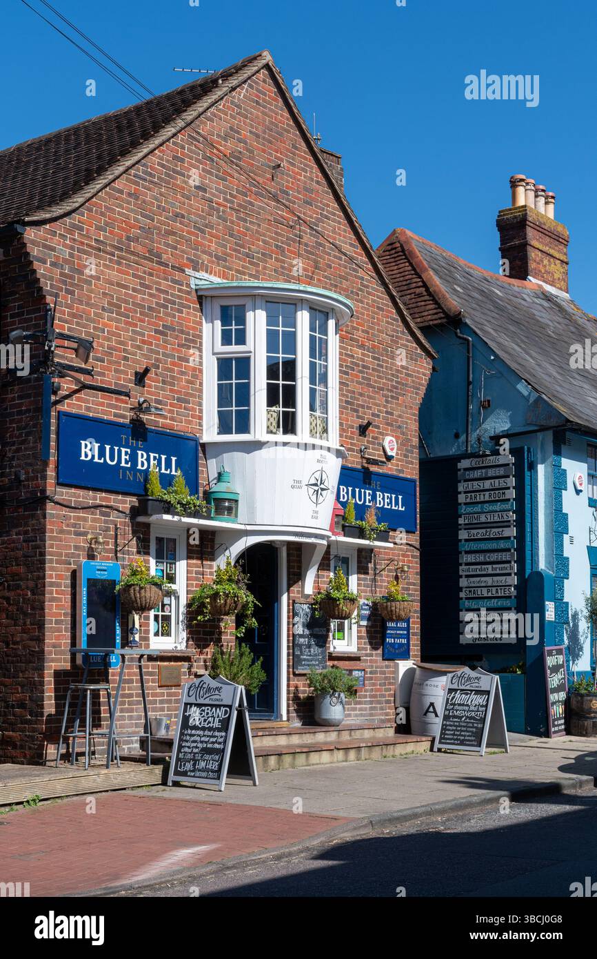The Bluebell Inn in Emsworth, a pretty town on the coast in Hampshire ...