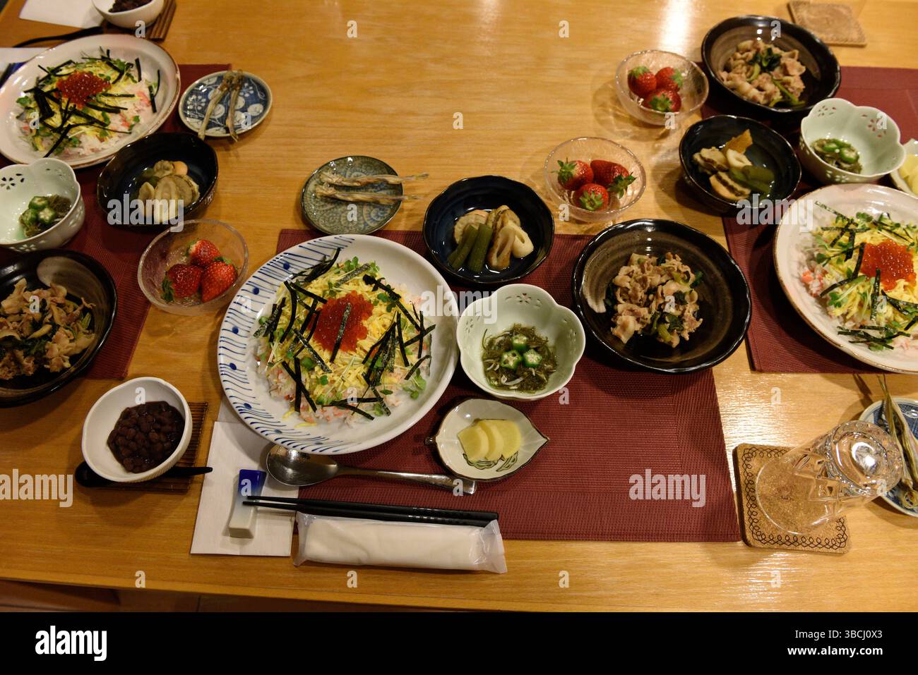 Japanese food display,Japan,Asia Stock Photo - Alamy