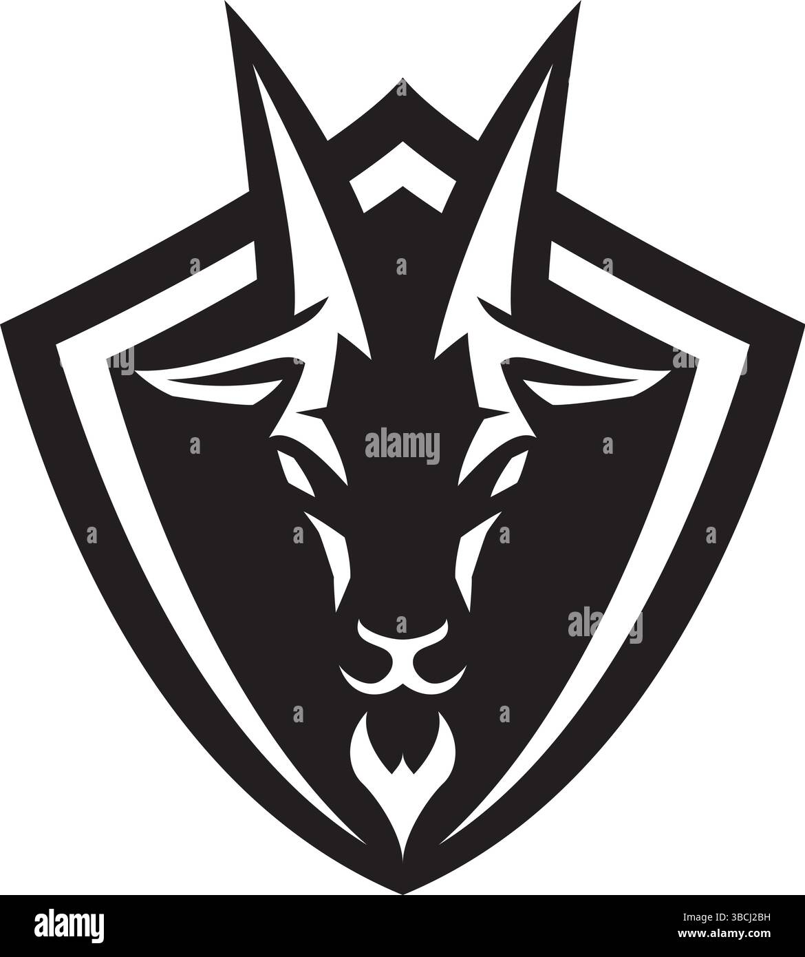 Simple black shield design hi-res stock photography and images - Alamy