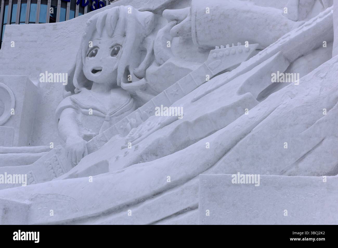 Snow sculpture at Sapporo Snow Festival,Sapporo Yuki Matsuri,Sapporo ...