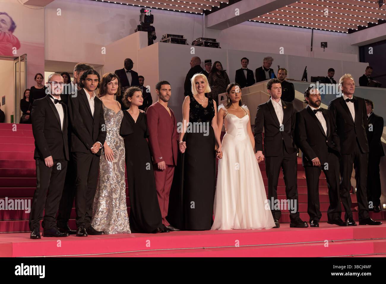 Cannes, France. 19th May, 2025. (L-R) Arnaud Chautard, Louai El Amrousy ...