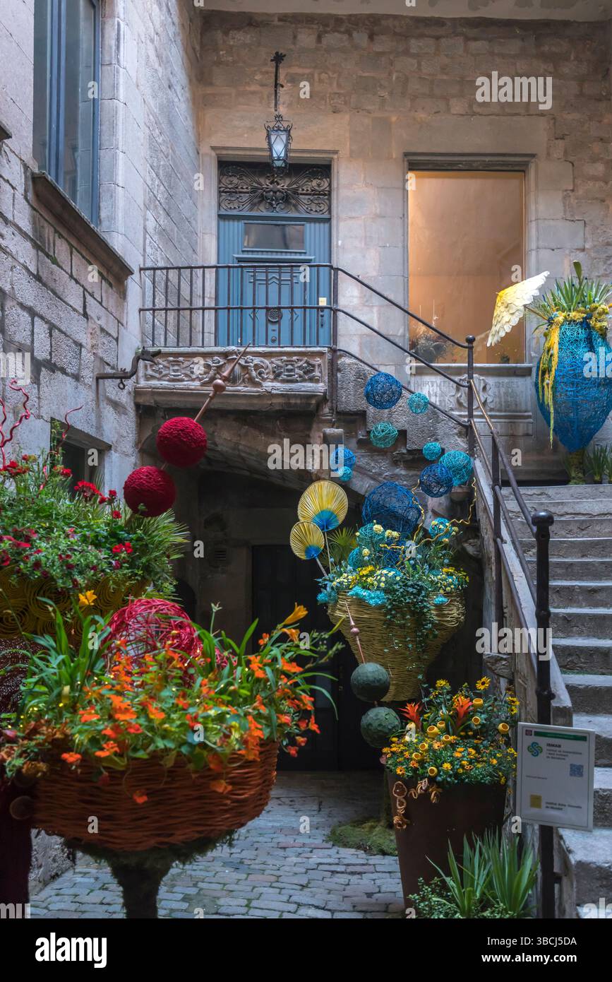 COCKTAILS ART INSTALLATION (©ISMAB 2025) ANNUAL FLOWER FESTIVAL CASA ...