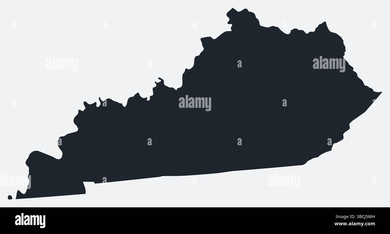 Geography of kentucky Stock Vector Images - Alamy