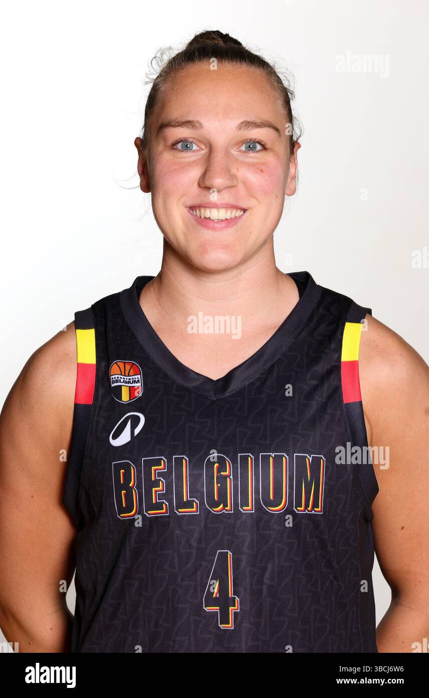 Kortrijk, Belgium. 20th May, 2025. Belgium's Elise Ramette poses for ...