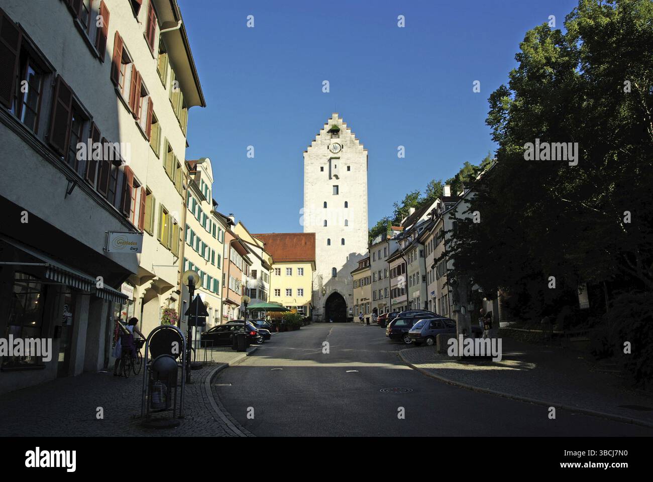 The Obertor is probably the oldest town gate in Ravensburg and was ...