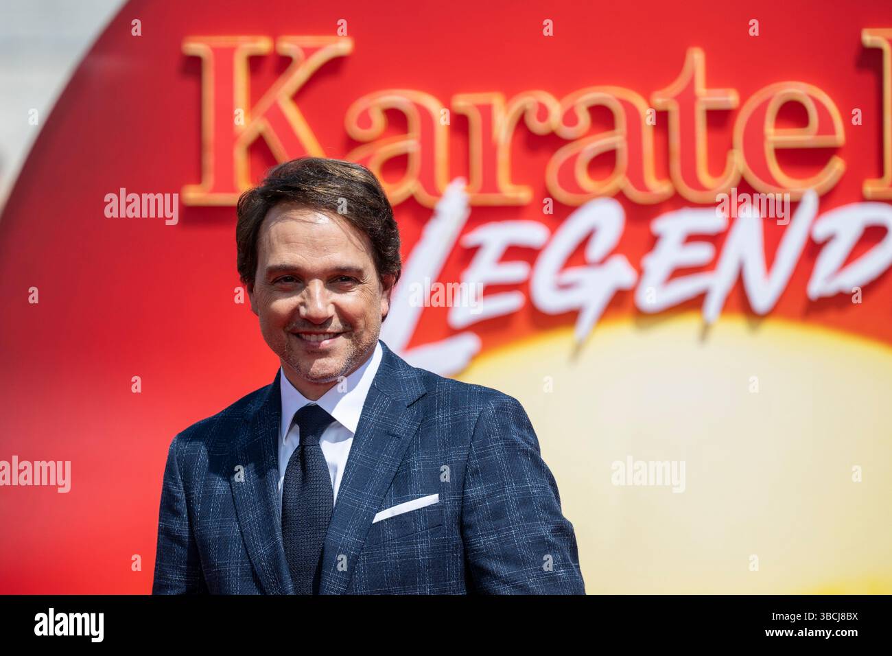 London, UK. 20 May 2025. Ralph Macchio at the photocall in Trafalgar ...