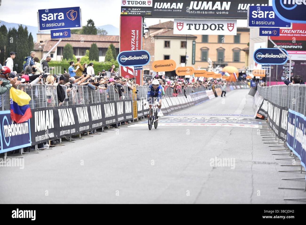 Pisa, 20/05/2025 The 10th time trial stage Lucca - Pisa of 28.6 km has ...